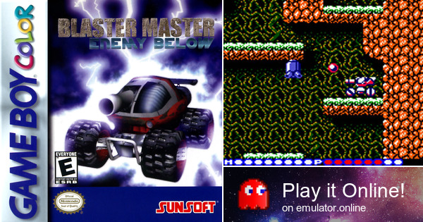Play Blaster Master: Enemy Below on Game Boy