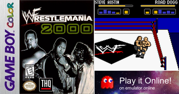 Play WWF Wrestlemania 2000 on Game Boy