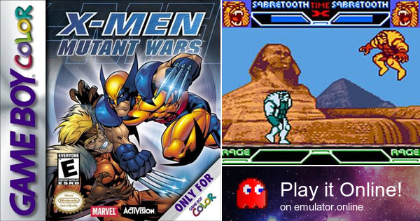 Play X-Men: Mutant Wars on Game Boy